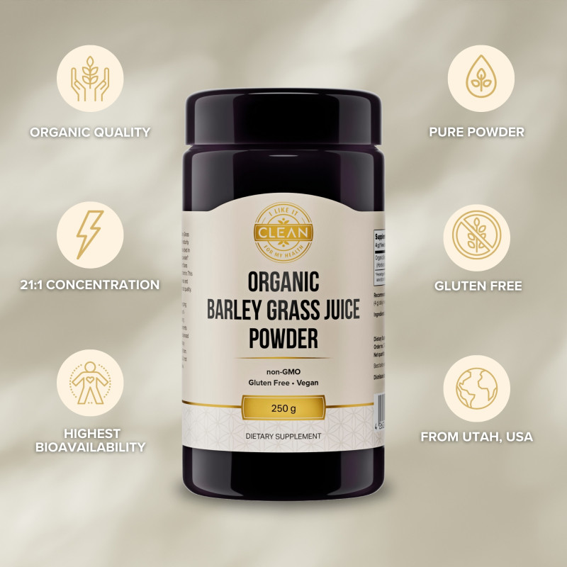 Barley Grass Juice Powder 250g, I Like It CLEAN